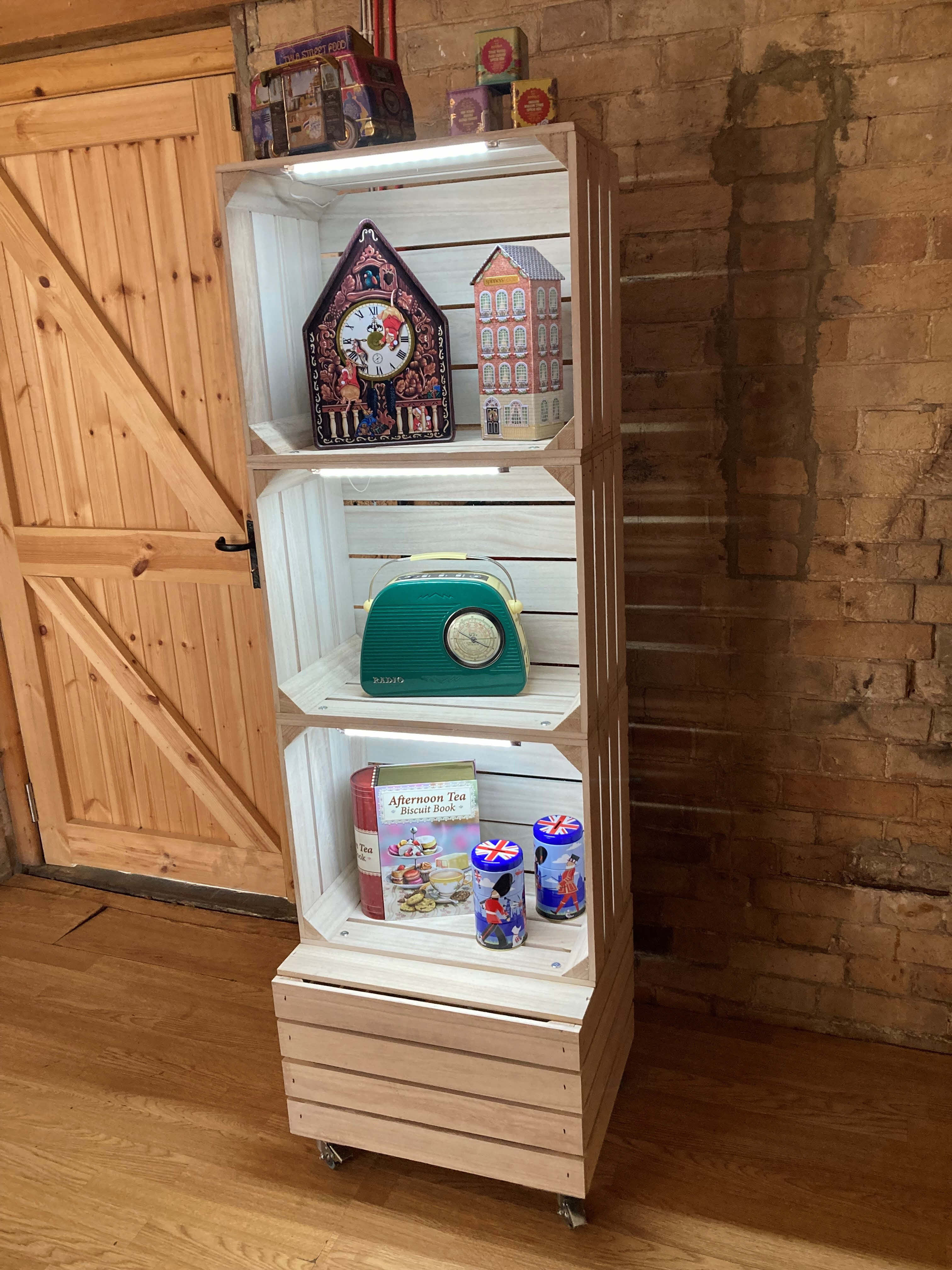 Crate Store - 4 Crate Tower Retail Display (CRATE/1)