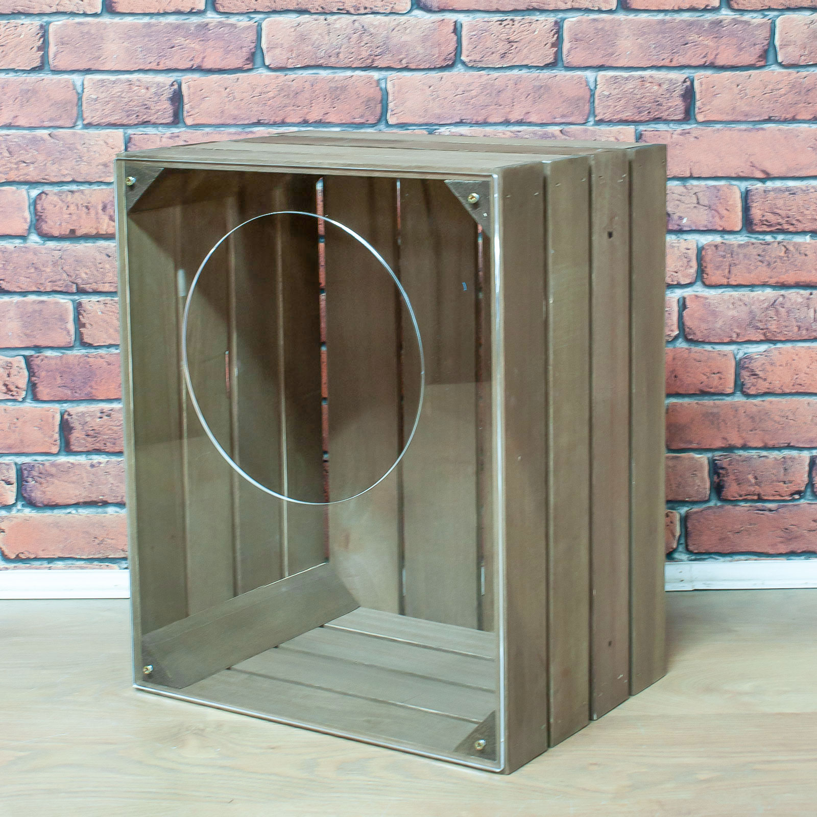 Crate Store - Single Crate Merchandiser Display with Acrylic Front ...