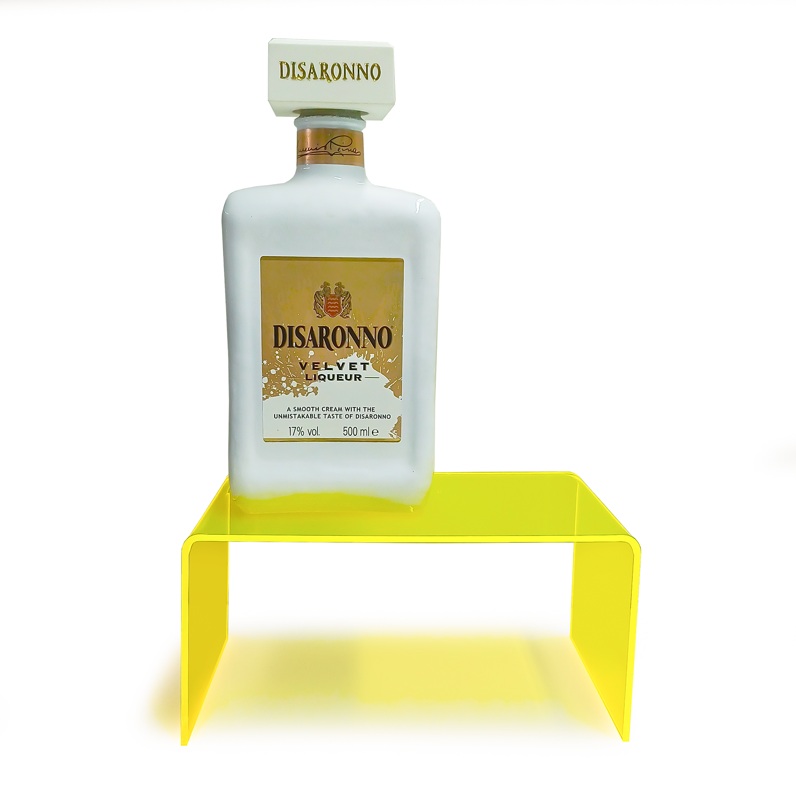 Neon Pink Acrylic Plinth - 200x100x100mm Display Bridge Riser for ...