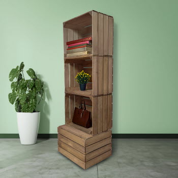 Crate Store - 4 Crate Tower Retail Display (CRATE/1)